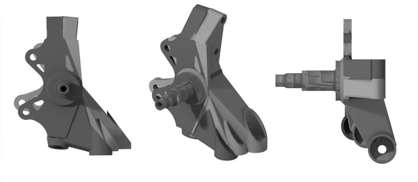 GKtech S14/15 Chassis Front Drop Knuckles - Drift/Grip version ...